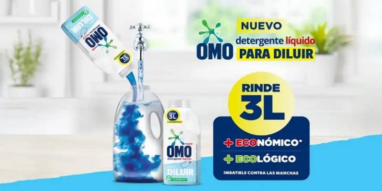 Prueba los detergentes OMO participando en promociones